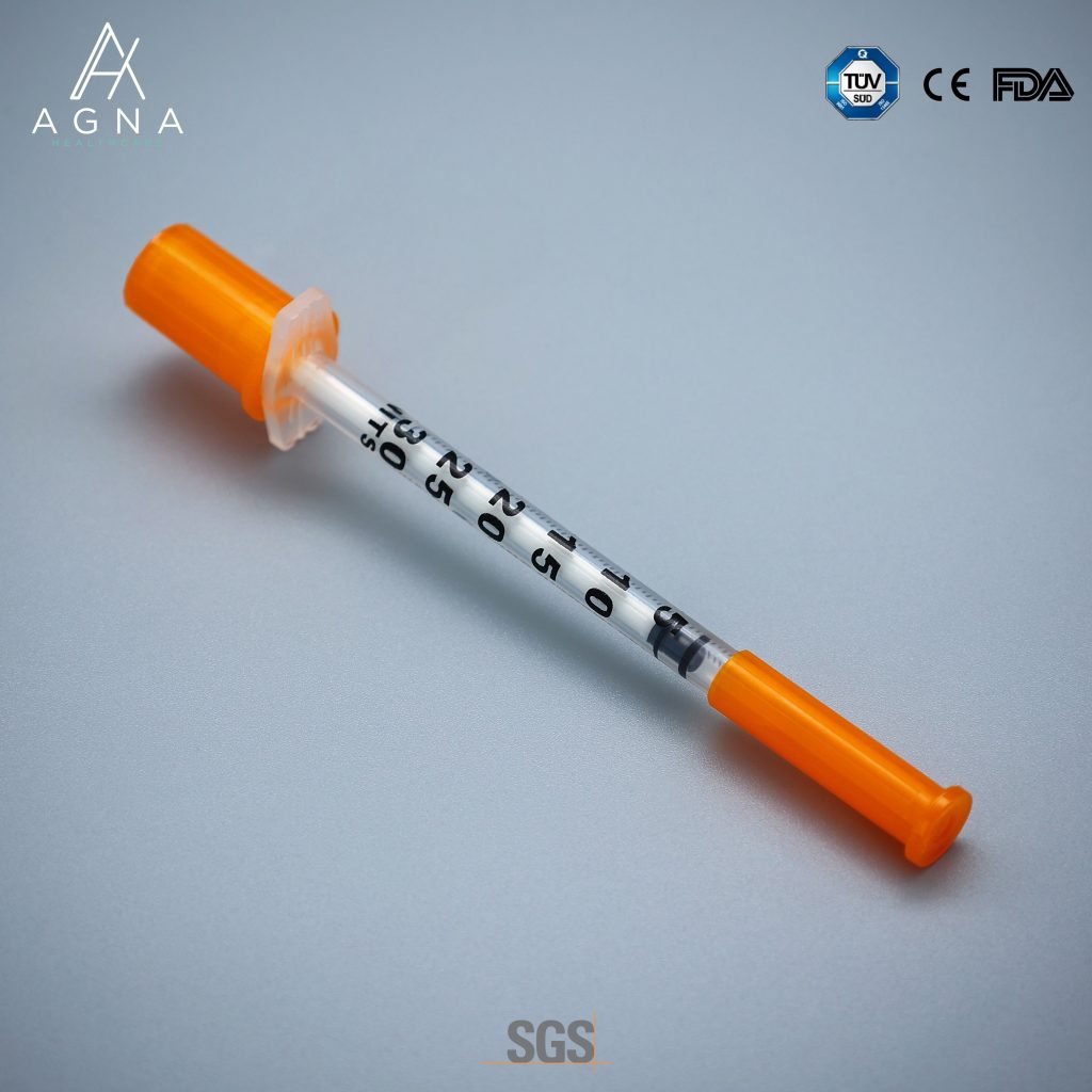 Disposable Insulin Syringe - Agna Healthcare