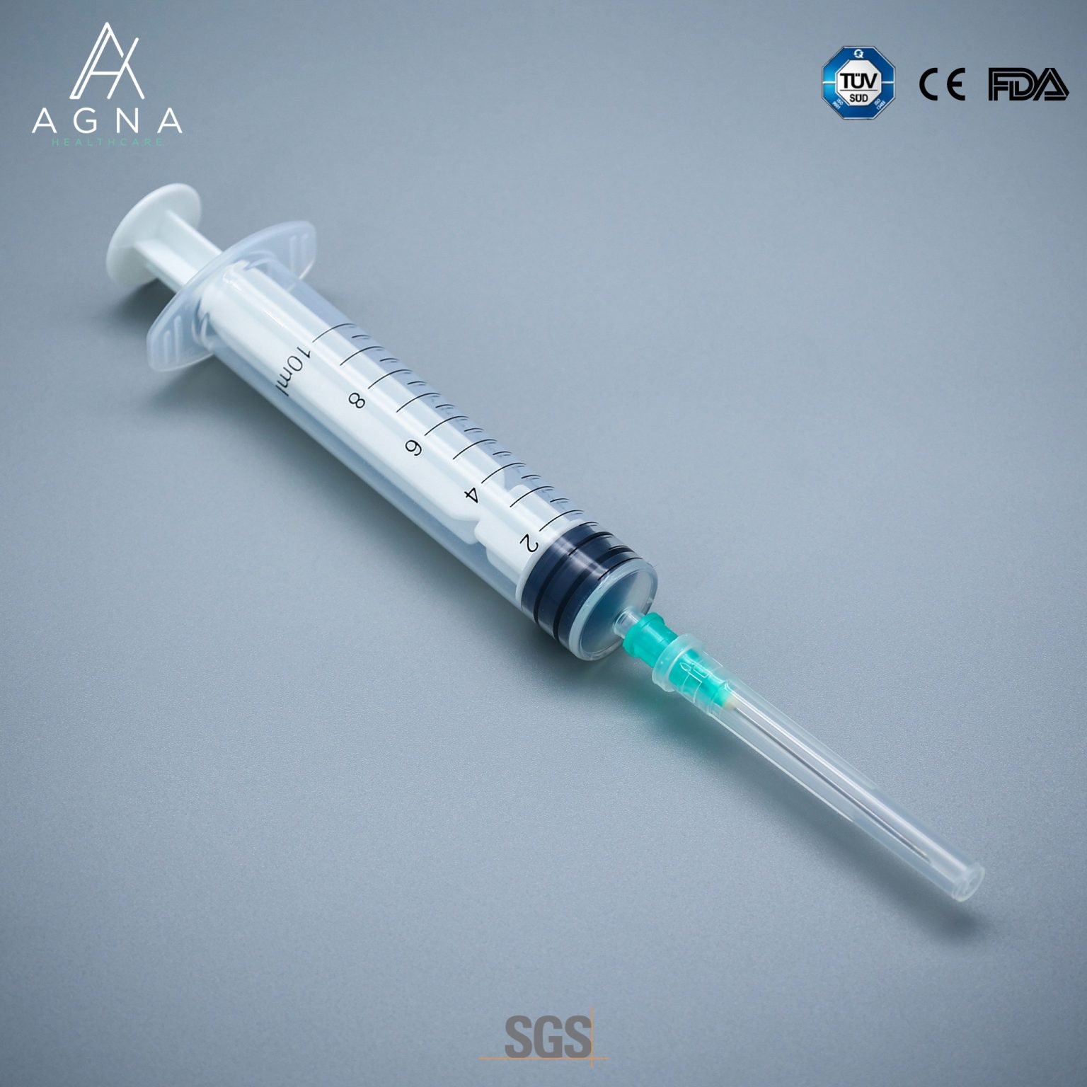 Disposable Luer Lock Syringe 5ml - Agna Healthcare