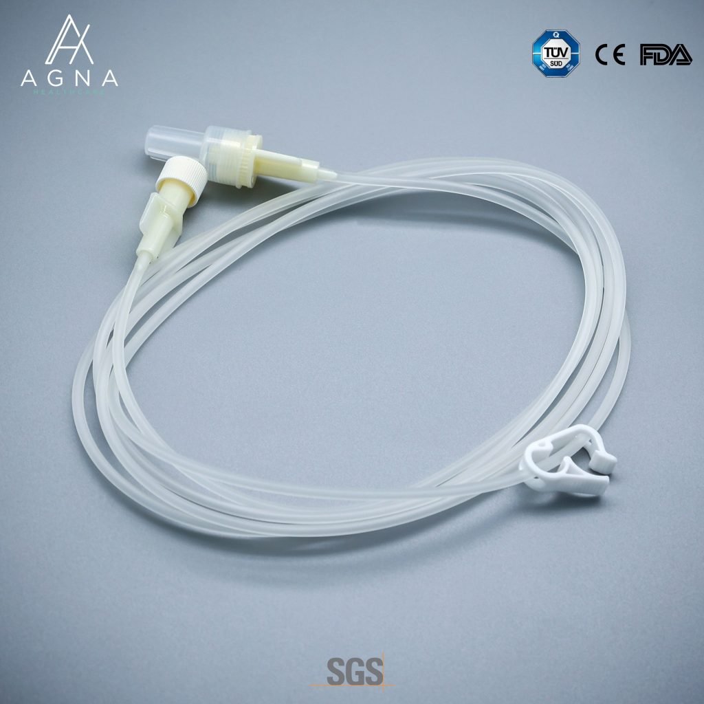 Disposable Extension Tube (PVC & TPE) - Agna Healthcare